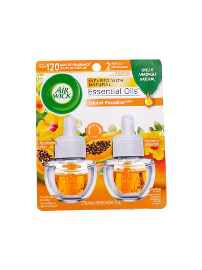 Air Wick Essential Oils Refill, Island Paradise - 2ct/40ml. (Case Of 6 ...