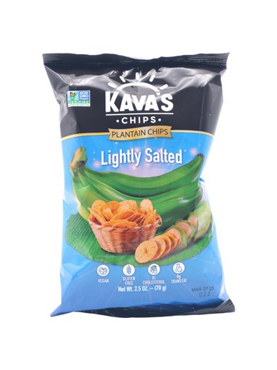 Kavas Lightly Salted Plantain Chips (Platanitos), 2.5 oz.(Case Of 24 ...