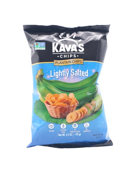 Kavas Lightly Salted Plantain Chips (Platanitos), 2.5 oz.(Case Of 24 ...