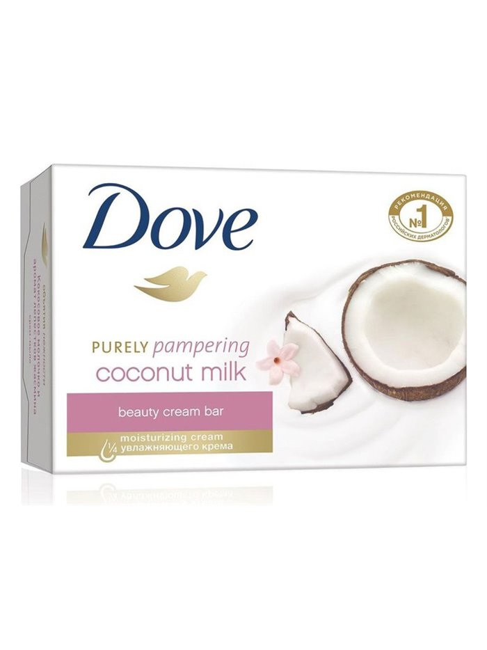 Dove Soap Bar, Coconut Milk - 135g - Sell by: Unit - Loc: K6
