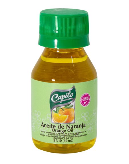 Capilo Orange Oil ( Aceite de Naranja ) - 2 fl. oz. - Sell by: Unit ...