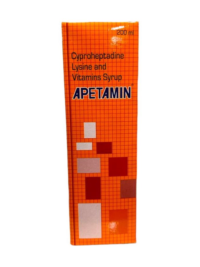 Apetamin Vitamins Syrup -200ml - Sell by: unit - Loc: 32P