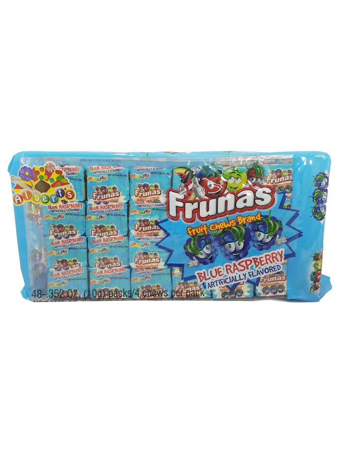 Frunas Blue Raspberry - 48ct - Sell by: Pkg - Loc: M8