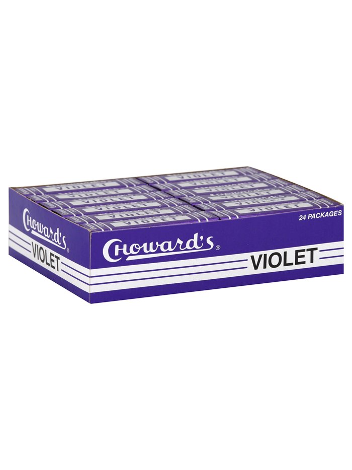 Choward's Violet Mints - 24ct - Sell by: pkg - Loc: N1