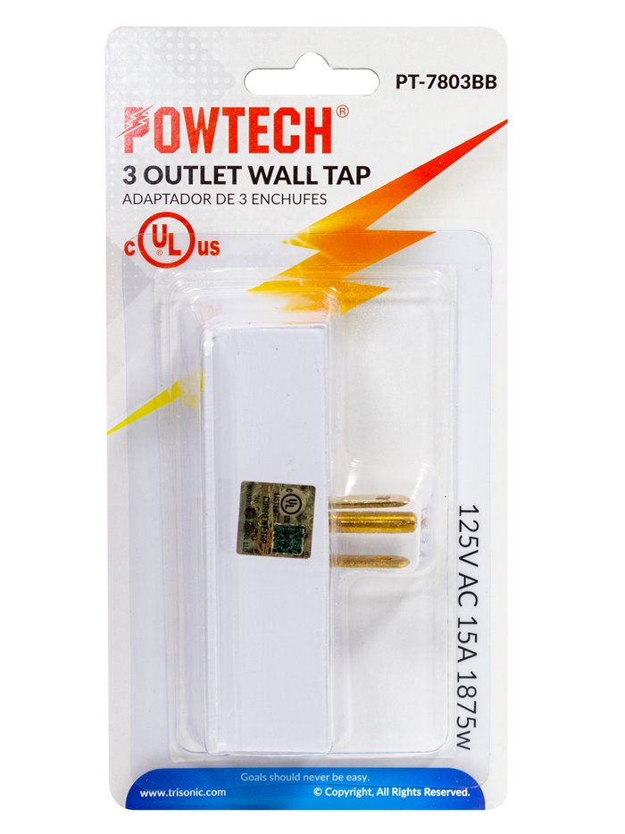 Powtech 3 Outlet Wall Tap ( PT-7803BB ) - Sell by: Unit - Loc: A1